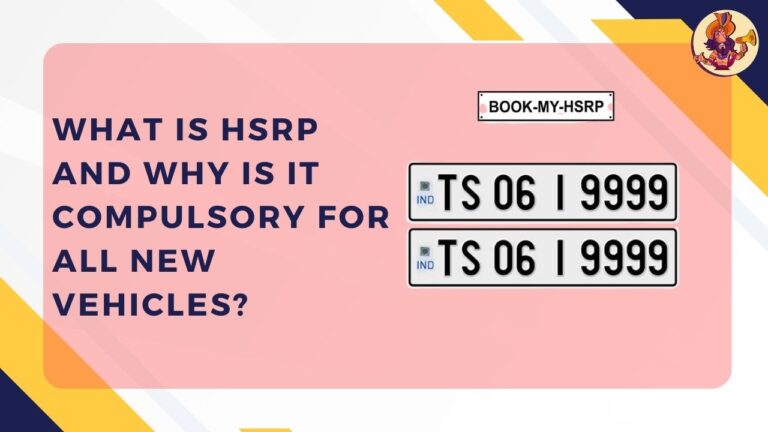 What is HSRP and Why is it Compulsory for All New Vehicles? - Dealmama.in